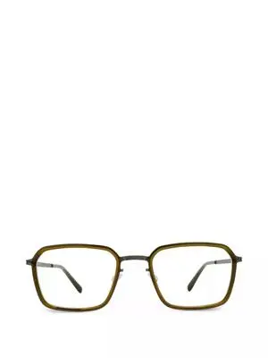 Mykita Lauri Geometric-frame Eyeglasses - Green