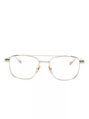 Dita Pilot-frame Glasses - Gold