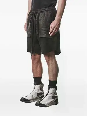 THOM KROM Pocket Drawstring Shorts - Black