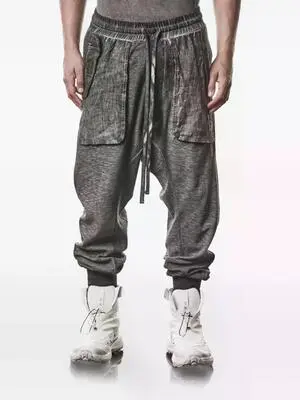 THOM KROM Patch Pocket Track Pants - Grey