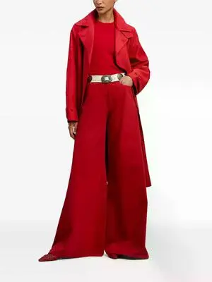 Ralph Lauren Cast Concho Leather Belt - Neutrals