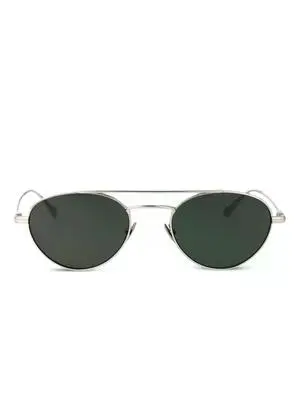 Saint Laurent Pilot-frame Sunglasses - Silver