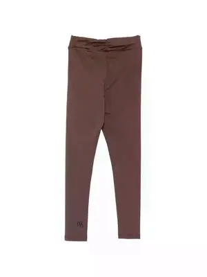Ba&sh Logo-detail Leggings - Brown