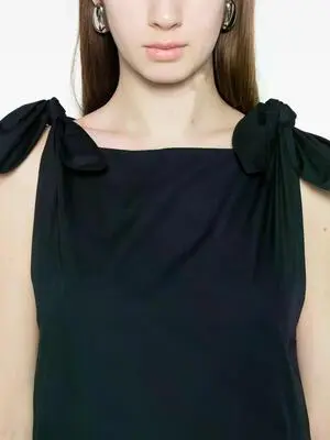 N°21 Tie Straps Gathered Dress