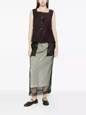 Liviana Conti Button-front Gilet