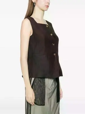Liviana Conti Button-front Gilet