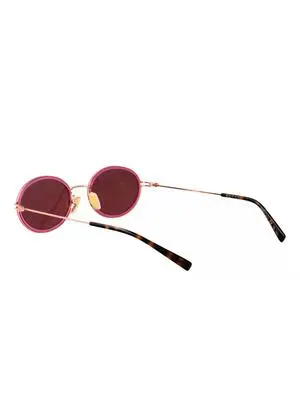 Gucci Oval-frame Sunglasses