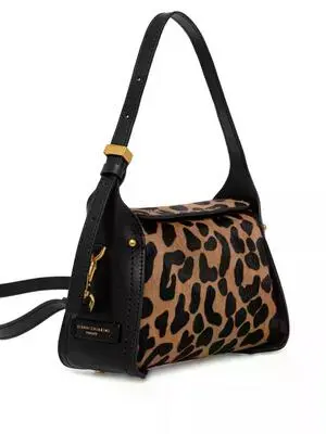 GIANNI CHIARINI Leopard Print Shoulder Bag