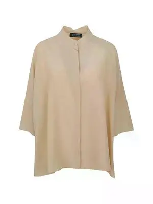 GIANLUCA CAPANNOLO Stand-collar Top - Neutrals
