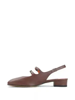 CAREL Buckle-strap Slingback Pumps