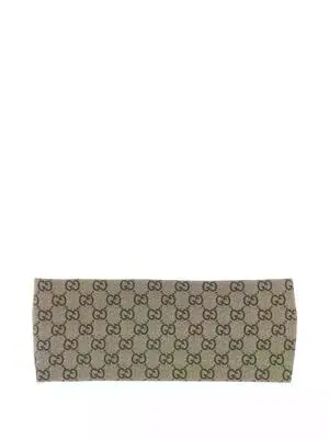 Gucci Printed Silk Twill Headband - Neutrals