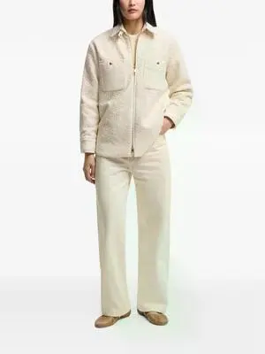 Moncler Jacket With Pockets - Neutrals