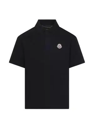 Moncler Logo-patch Polo Shirt