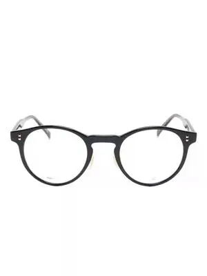 Dunhill Round-frame Glasses - Black