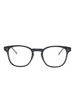 Dunhill Round-frame Glasses - Blue