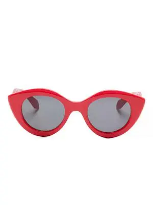 AZZEDINE ALAIA Cat-eye Sunglasses - Red