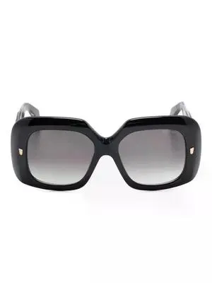 CUTLER & GROSS Square-frame Sunglasses - Black