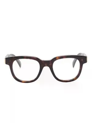 Dunhill Square-frame Glasses - Brown