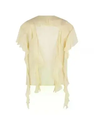 Erika Cavallini Lia Ruffled Tie Blouse