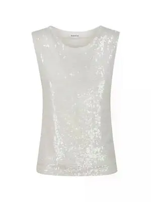 P.a.r.o.s.h Sleeveless Blouse - White