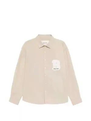 BRAM’S FRUIT Logo-detail Shirt - Neutrals