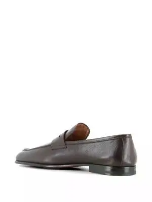 ANTONIO MAURIZI Leather Penny Loafers