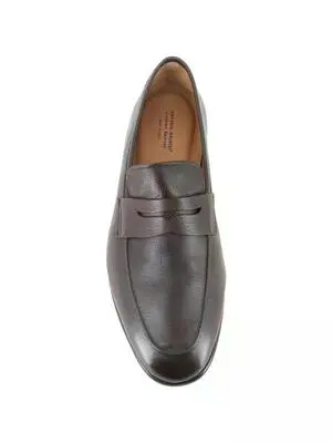 ANTONIO MAURIZI Leather Penny Loafers
