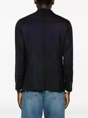 Tagliatore Two-button Patch-pocket Blazer - Blue