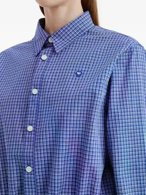 CHOCOOLATE Check-pattern Cotton Shirt