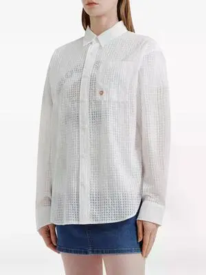 CHOCOOLATE Pocket-detail Button-up Shirt