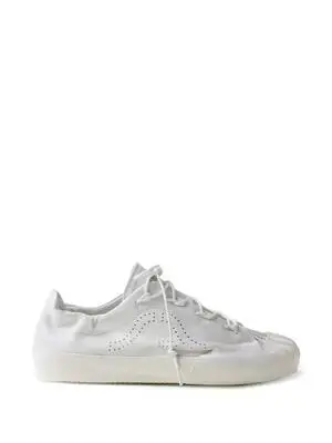 SPRINGA Perforated Leather Sneakers - White