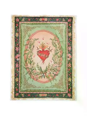 Faliero Sarti Heart Scarf - Green
