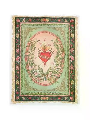 Faliero Sarti Heart Scarf - Green