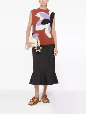 Plan C Flower-print Vest