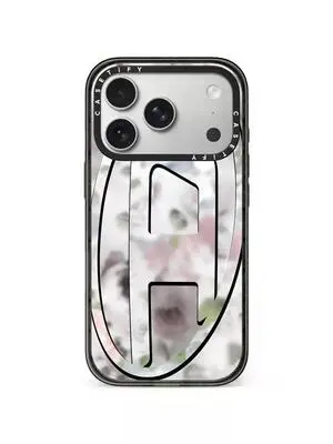 DIESEL X Casetify Oval D Iphone 17 Pro Case - White