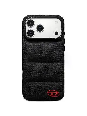 DIESEL X Casetify Puffer-design Iphone 17 Pro Case - Black