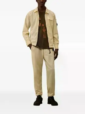 C.P. COMPANY Logo-detail Track Pants - Neutrals