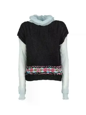 VOYAGE ET CIE Ribbed Sweatshirt