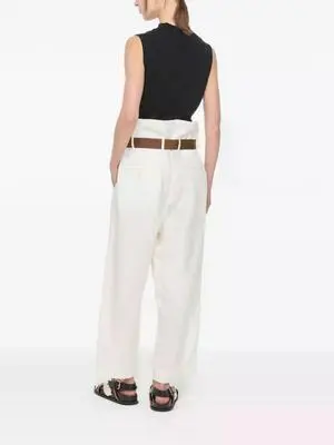 Plan C High-waist Trousers
