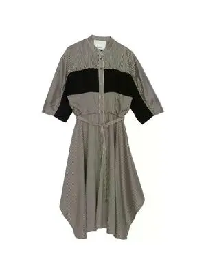 3.1 Phillip Lim Striped Belted Dress