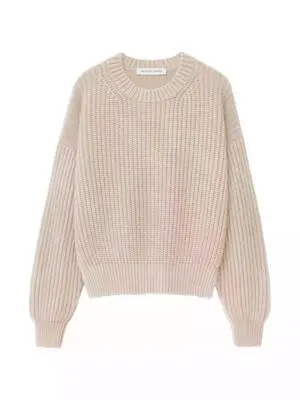Iris Von Arnim Ribbed Sweater - Neutrals