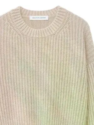 Iris Von Arnim Ribbed Knit Sweater