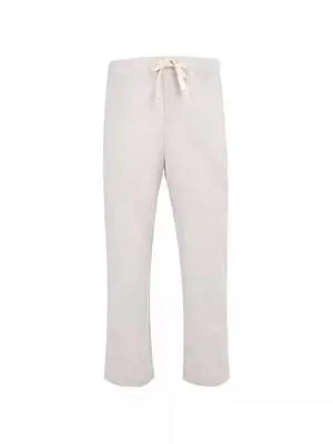 Marané Drawstring Linen Trousers - Neutrals