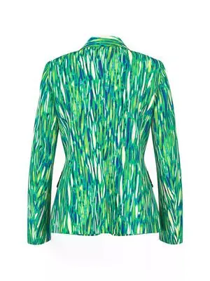 MARCCAIN Scuba Lapel Printed Blazer
