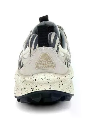 FLOWER MOUNTAIN Yamano 3 Uni Zebra-print Sneakers - Neutrals