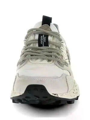 FLOWER MOUNTAIN Yamano 3 Uni Zebra-print Sneakers - Neutrals