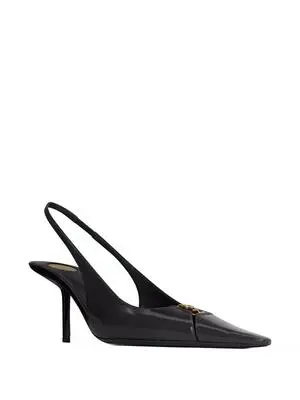 Saint Laurent Breteuil Leather Pumps