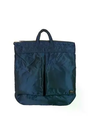 PORTER-YOSHIDA & CO Logo-detail Tote Bag - Blue