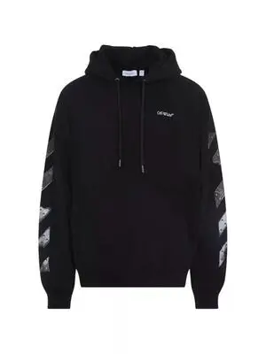Off-White Arrow-logo Hoodie - Black