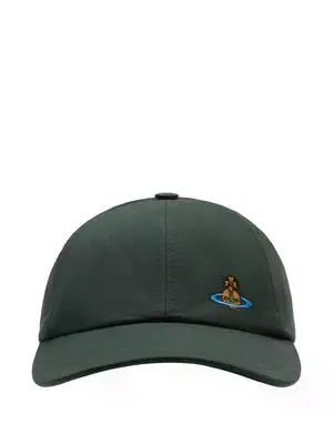 VIVIENNE WESTWOOD Orb-detail Baseball Cap - Green